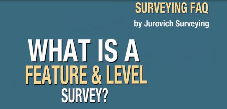 What is a Feature and Level Survey? | Jurovich Surveying Perth